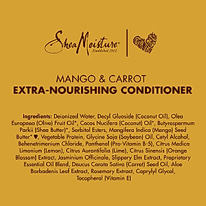 Shea Moisture Kids Extra-nourishing Conditioner, Mango & Carrot 8 oz