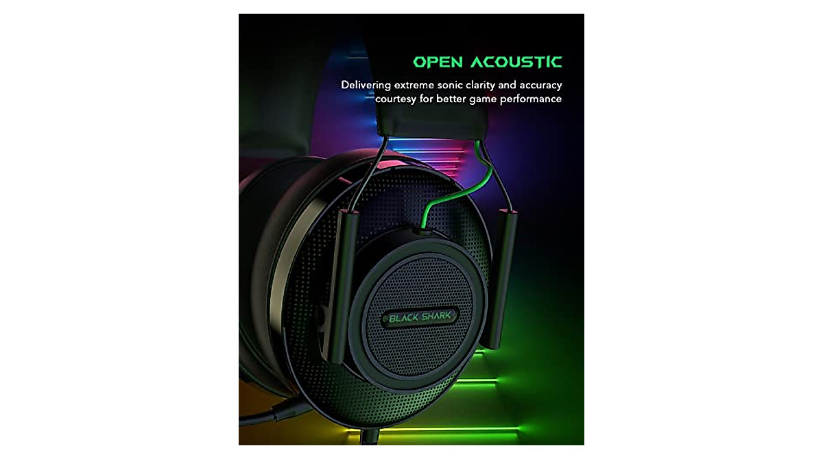 Black Shark Gaming Headset - Ultra-Lightweight & Immersive