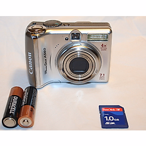 Canon PowerShot A560 7.1MP Digital Camera with 4x Optical Zoom (OLD MODEL)