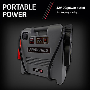 Schumacher Electric DSR ProSeries - Rechargeable Jump Starter - 12V 1800 Peak Amps Portable Car Jump Starter - Gas & Diesel Engines - Jumper Cables & Battery Pack - 225 Cold Cranking Amps