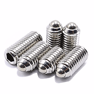 M5 Spring Hex Socket Ball Point Grub Set Screws Stainless Steel 20pcs (M5 x 20mm)