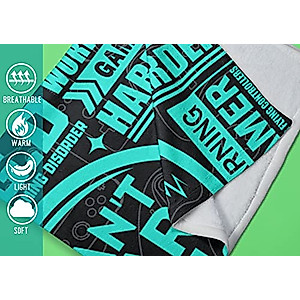 InnoBeta Gaming Gifts, Gifts for Gamers, Gaming, Boys, Men, I Can't Hear You, I'm Gaming, Level Up, Bed Flannel Plush Blankets Throws 50x65 Inches