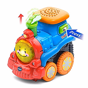 VTech Go! Go! Smart Wheels Press and Race Train, Multicolor