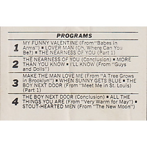 Barbra Streisand: Simply Streisand -4836 8 Track Tape