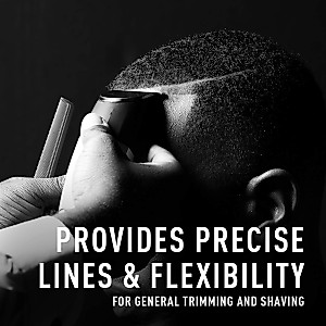 Bevel Square Trimmer Blade Attachment - Compatible with Bevel Trimmer Only, Beard Trimmer for Men, Mustache Trimmer, Cordless Face, Neck and Body Hair Trimmer Attachment Head - Black, 1 Count