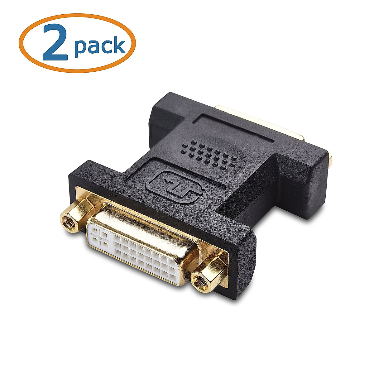 Cable Matters 2-Pack DVI to DVI Coupler (DVI Female to Female Adapter)