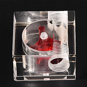 G1/4 Threaded Meter Indicator for PC Computer Water Cooling System[Quadrate 2 Ways]