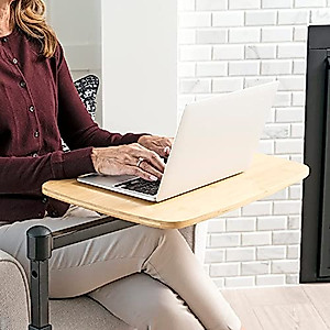 Able Life Universal Swivel TV Tray Table, Portable Laptop Desk, Adjustable Couch Desk for Computers