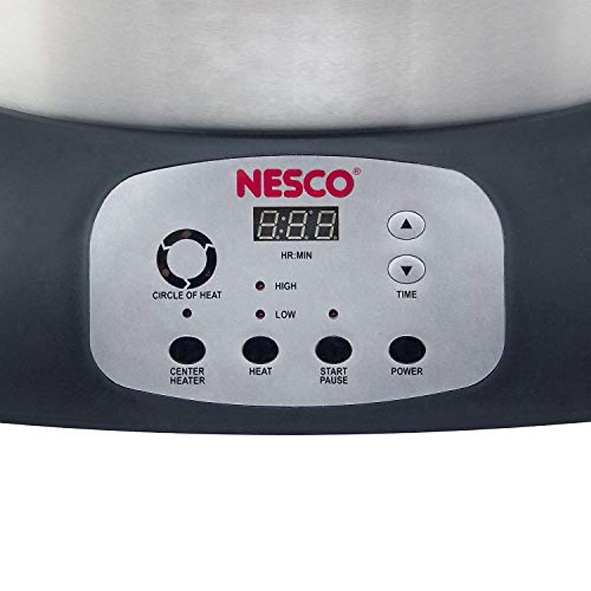 NESCO ITR-01 Digital Infrared Upright Turkey Roaster, Oil Free, 1420 Watts, Silver