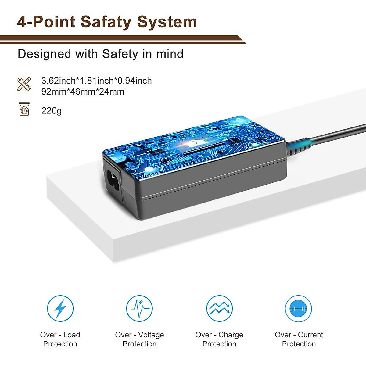 TAIFU Akai Power Adapter for Akai Force, MPC X, MPC One, MPC Live II, MPC Touch Standalone Music Production Center MPC Live II 2 Retro, MPC One Retro Power Supply Cord
