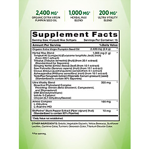 Nature's Truth Testosterone Supplement for Men | 60 Softgels | Non-GMO and Gluten Free Formula