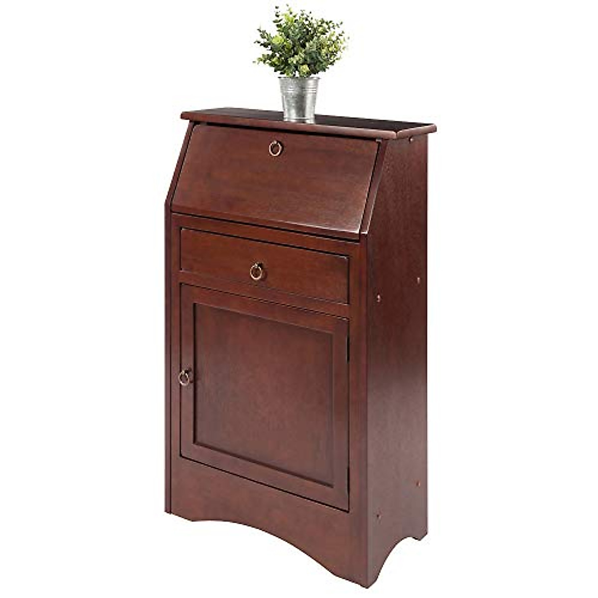 Winsome Wood Regalia Home Office, Walnut, Secretary Desk