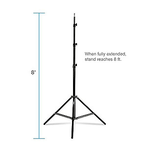 Hyperkin VR Tripod Stand for HTC Vive Base Stations 1.0 and 2.0/ Oculus Rift Constellation (2-Pack)