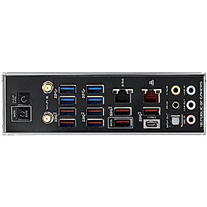 ASUS ROG X570 Crosshair VIII Hero (Wi-Fi) ATX Motherboard with PCIe 4.0, on-Board WiFi 6 (802.11Ax), 2.5 Gbps LAN, USB 3.2, SATA, M.2, Node and Aura Sync RGB Lighting