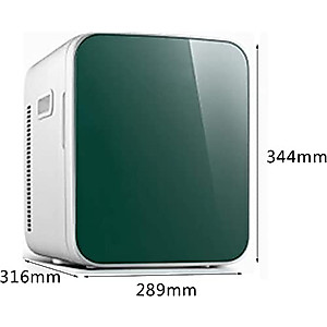 REKIRO Bedroom Mini Fridge - Car, Desk & College Dorms - 12v Portable Cooler & Heater for Food, Beverage, Skincare, Beauty & Makeup