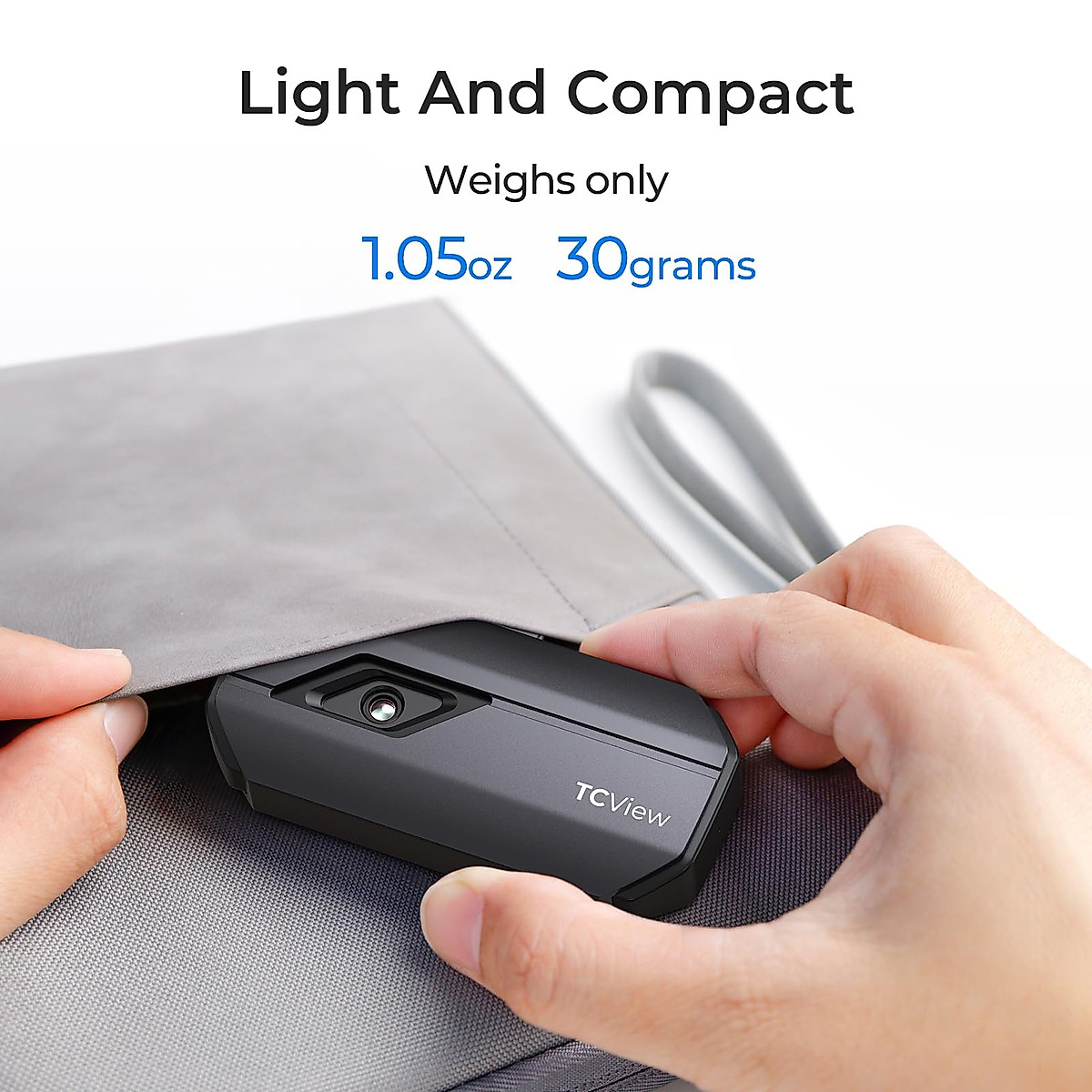 TOPDON TC001 Thermal Imaging Camera Android, 512x384 Super IR Resolution Thermal Imager with Secondary Analysis, Test Report, Temp Alarm, -4°F~1022°F TEM Range for Smartphones(not for iOS)