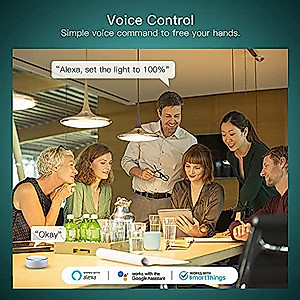 1Pack Smart Dimmer Switch + 4Pack Smart Light Switch Bundles