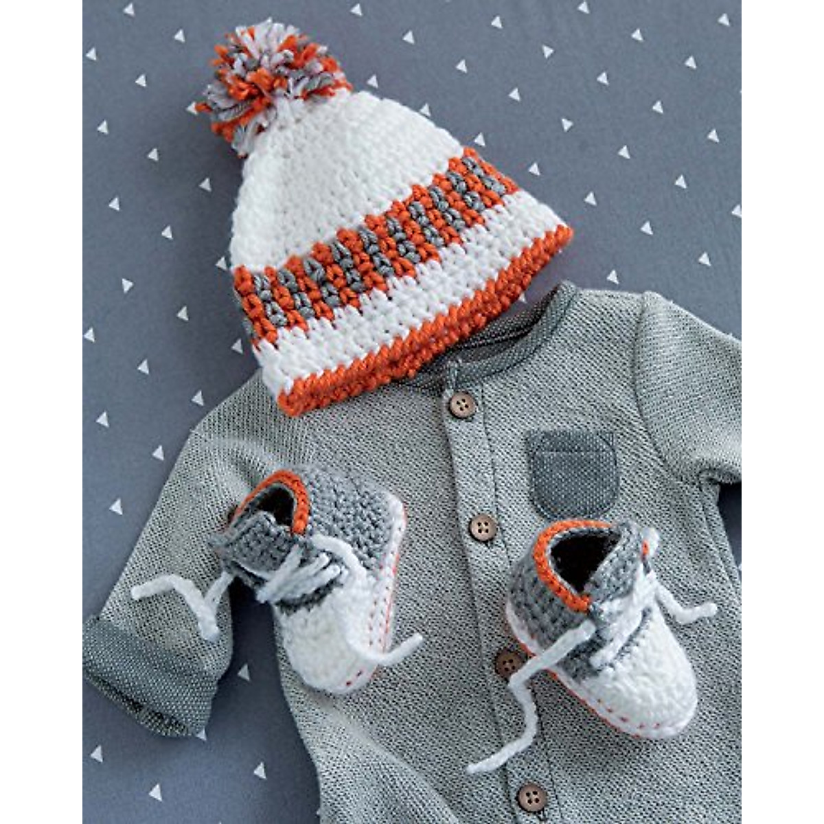 Infant Boots & Hats: 6 Charming Baby Sets-12 Stylish Baby Crochet Designs for Boys & Girls