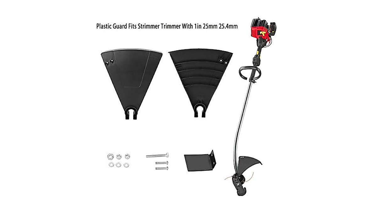 Tyenaza Plastic Brushcutter Guard for Safe Trimming