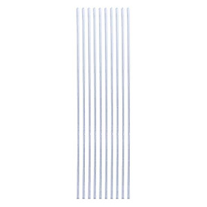 HELYZQ 10 Pcs/Set Fishing Float Tail DIY Floats Hollow 0.8/1/1.2mm Inner Diameter Thicken Tackle Tube Transparent Rigging Accessories