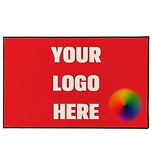 VictoryStore Custom Doormat 24x36 Inches Any Color, Custom Logo Doormat Full Color Print 24 inches x 36 inches, Set of 1