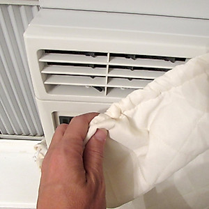 Evelots Air Conditioner Cover-A/C-Window-Indoor-Elastic-Double Insulation-No Air