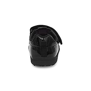Carter's baby girls Hallie-gp First Walker Shoe, Black, 3.5 Infant US