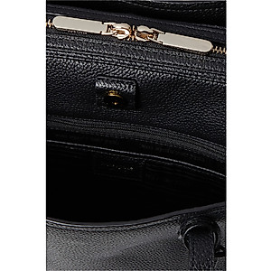 Kate Spade New York Hudson Pebbled Leather Large Work Tote Black One Size