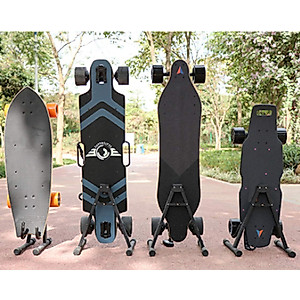 mkki Skateboard Storage,Display, & Organizer,Longboard Skate Stand,Portable Skateboard Stand Holder for Skateboard or Longboard Skate, Skateboard Accessories/No Skateboard