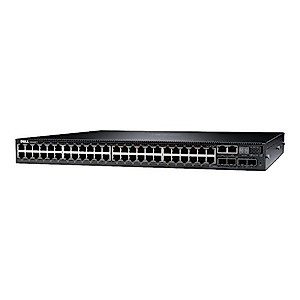 Dell N3048P POWERCONNECT Switch w/Dual Power & Rails - 462-5881 (Renewed)