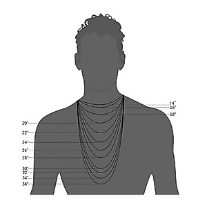 VNOX Stainless Steel Round Snake Chain Necklace for Women Girl, 2mm,Set of 4