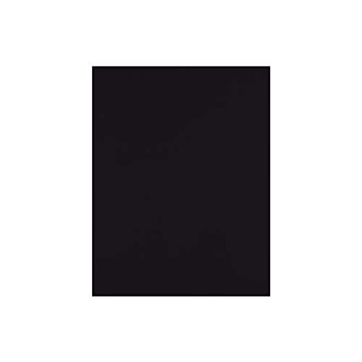 LUXPaper 8.5" x 11" Cardstock | Letter Size | Midnight Black | 100lb. Cover (183lb. Text) | 50 Qty