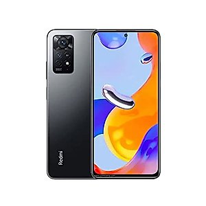 Xiaomi Redmi Note 11 Pro 4G Global Version 128GB + 6GB Unlocked 6.67" 108MP Camera Night Mode (Not Verizon Sprint Boost Cricket Metro At&T) + (w/Fast Car Charger Bundle) (Graphite Gray)
