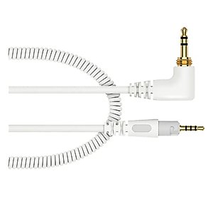 pioneer HC-CA0701-W Replacement Cable for Pioneer HDJ-S7 Headphones (White, Coiled)