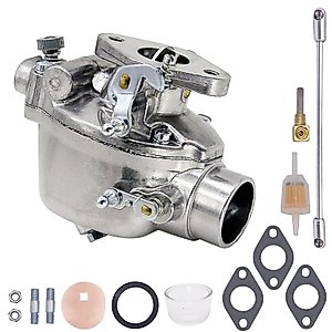 THUNDERMINGO Carburetor For Ford Tractor 2N 8N 9N Heavy Duty Marvel Schebler TSX33 TSX241 Replacement For 8N9510C-HD 8N9510C 9N9510A B3NN9510A,Carb with Fuel Sediment Bowl, Gasket and Bolts