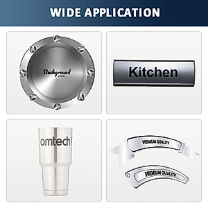 OMTech Laser Marking Spray, Metal Laser Marking Fluid for CO2 Laser Engravers, 2 13oz Aerosol High Contrast Spray for Black Laser Engraving Metal, Laser Ink Agent for Aluminum Stainless Steel Brass