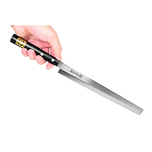 Seki Japan Masahiro Japanese Professional Sushi Sashimi Knife, Fish Filleting & Slicing, 240 mm (9.4 inch), Japanese Stainless Steel Kitchen Cutlery, Chef Knives with Wood Handle