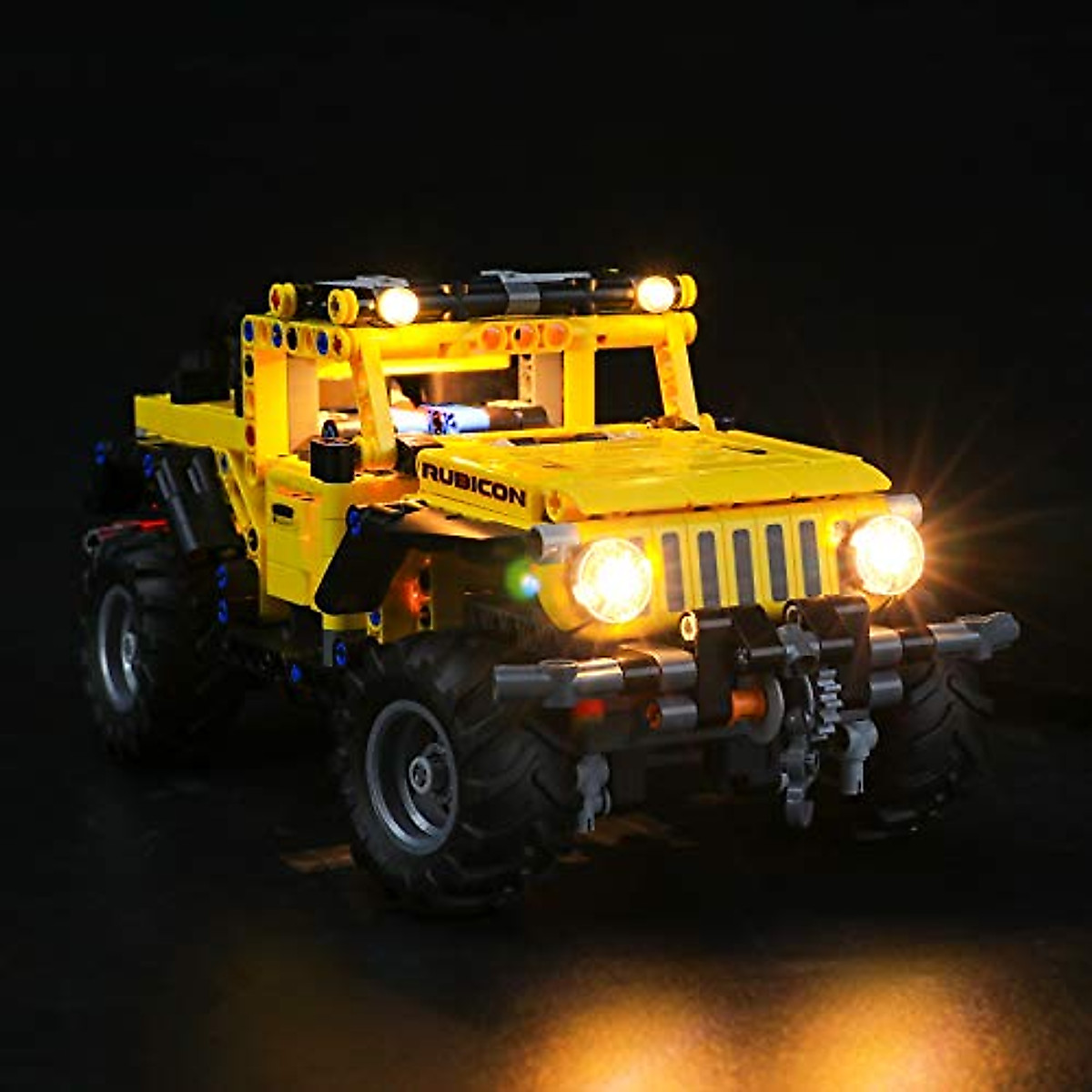 LIGHTAILING Light Set for (Technic Wrangler 4x4) Building Blocks Model - Led Light kit Compatible with Lego 42122(NOT Included The Model)