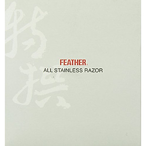 Feather Stainless Steel Double Edge Razor AS D2