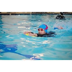 FINIS DragonFly Goggles - Kids Swim Goggles for Ages 4-12 with UV Protection, Buoyant Neoprene Strap, and Durable Lenses - PVC- and Latex-Free - Scales