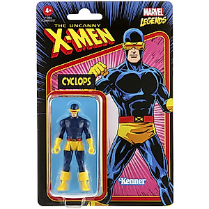 Marvel Hasbro Legends 3.75-inch Retro 375 Collection Cyclops Action Figure Toy