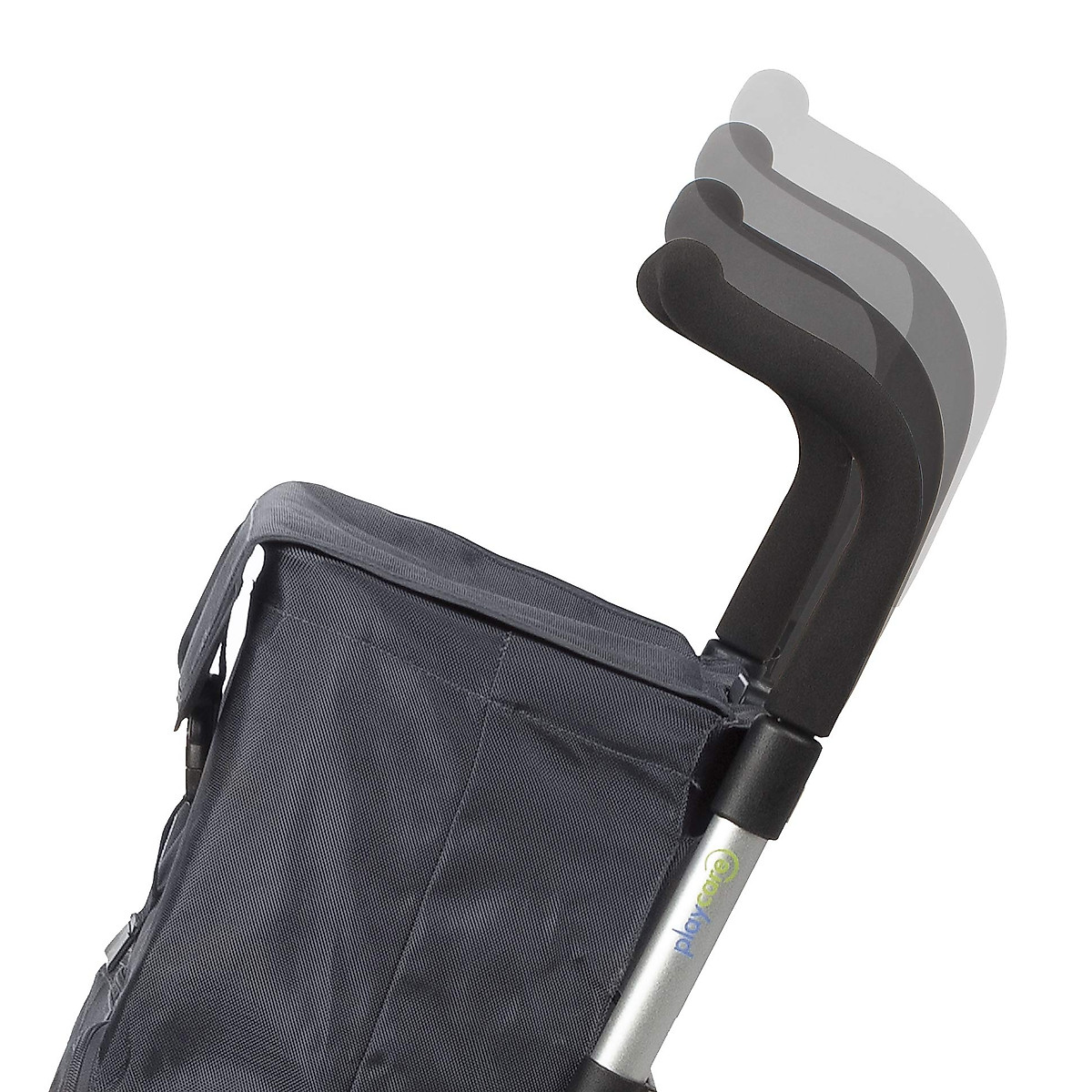 Playmarket Playcare Folding Shopping Cart with Swivel Wheels, Gris Marengo