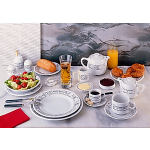 Pillivuyt Brasserie Saucer for Brasserie Breakfast Cup