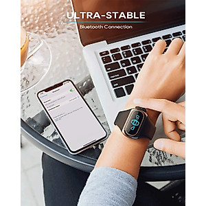 Aipower Wearbuds Smartwatch with True Wireless Earbuds, Fitness Tracker Heart Rate Monitor Calorie Steps Counter, Smart Watch with Bluetooth Earbuds