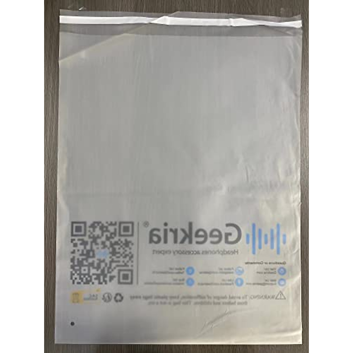 Geekria 500 Pairs Disposable Headphones Ear Cover for Over-Ear Headset Earcup for Bulk Pack, Stretchable Sanitary Ear Pads Cover, Hygienic Ear Cushion Protector Wholesale Multi-Pack(M/White)