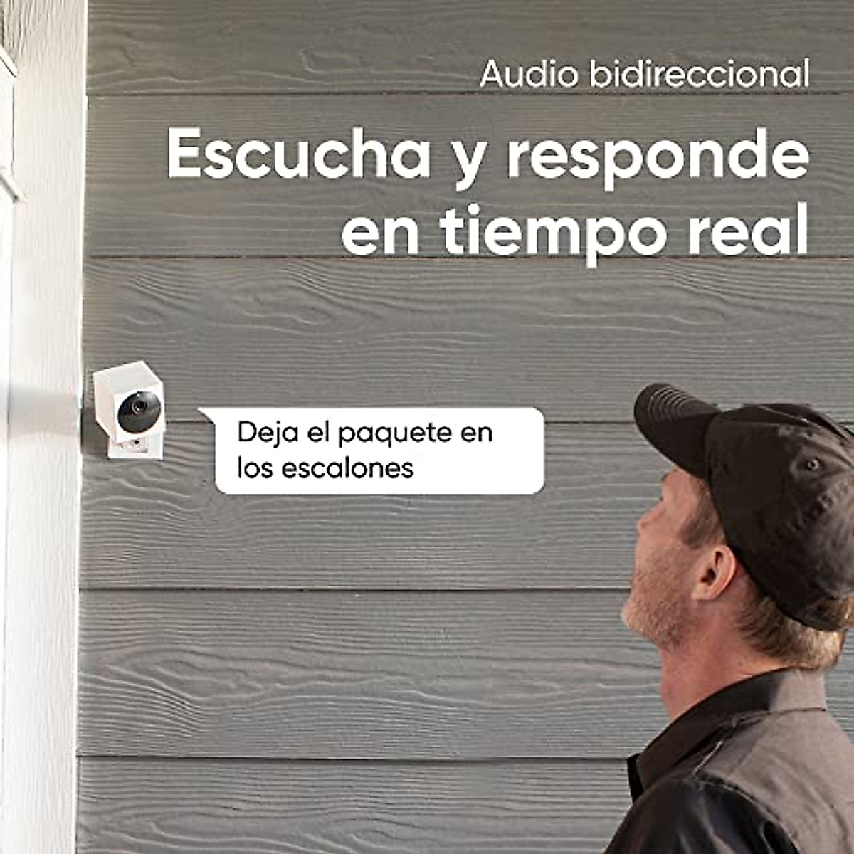 WYZE Cam Outdoor Add-on Camera, 1080p HD Indoor/Outdoor Wire-Free Smart Home Camera with Night Vision, 2-Way Audio, Works with Alexa & Google Assistant (base station required)