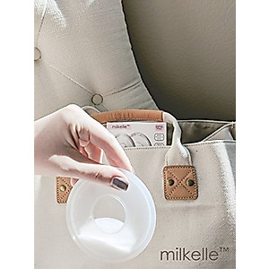 Milkelle Breast Shells, Milk Saver, Nursing Cups, Food Grade Silicone BPA-Free PP (Set of 2)