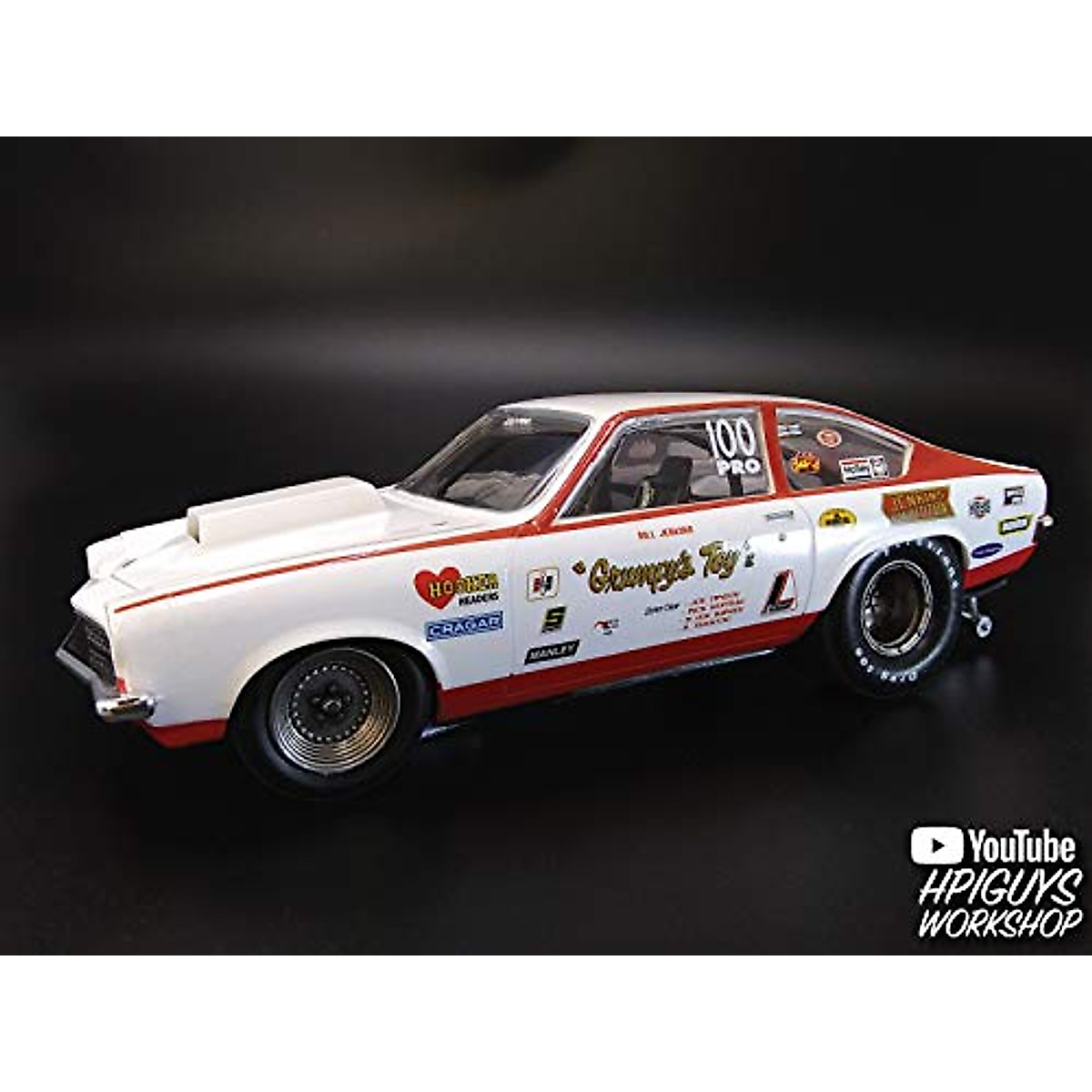 MPC 1972 Chevy Vega Pro Stock Bill Grumpy Jenkins 1:25 Scale Plastic Model Kit