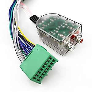 Added an Amp Amplifier Adapter Interface to Factory Radio System Fits for GM Vehicles Chevy Camaro Colorado Silverado GMC Canyon Yukon Sierra 1500 2500HD 3500HD