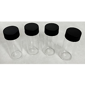 HFBTE Turbidity Sample Test Tubes 4 Sample Bottles (Two Sets) Turbidity Meter Bottles Turbidimeter Sample Bottles Turbidimeter Solution Bottles for SGZ Series